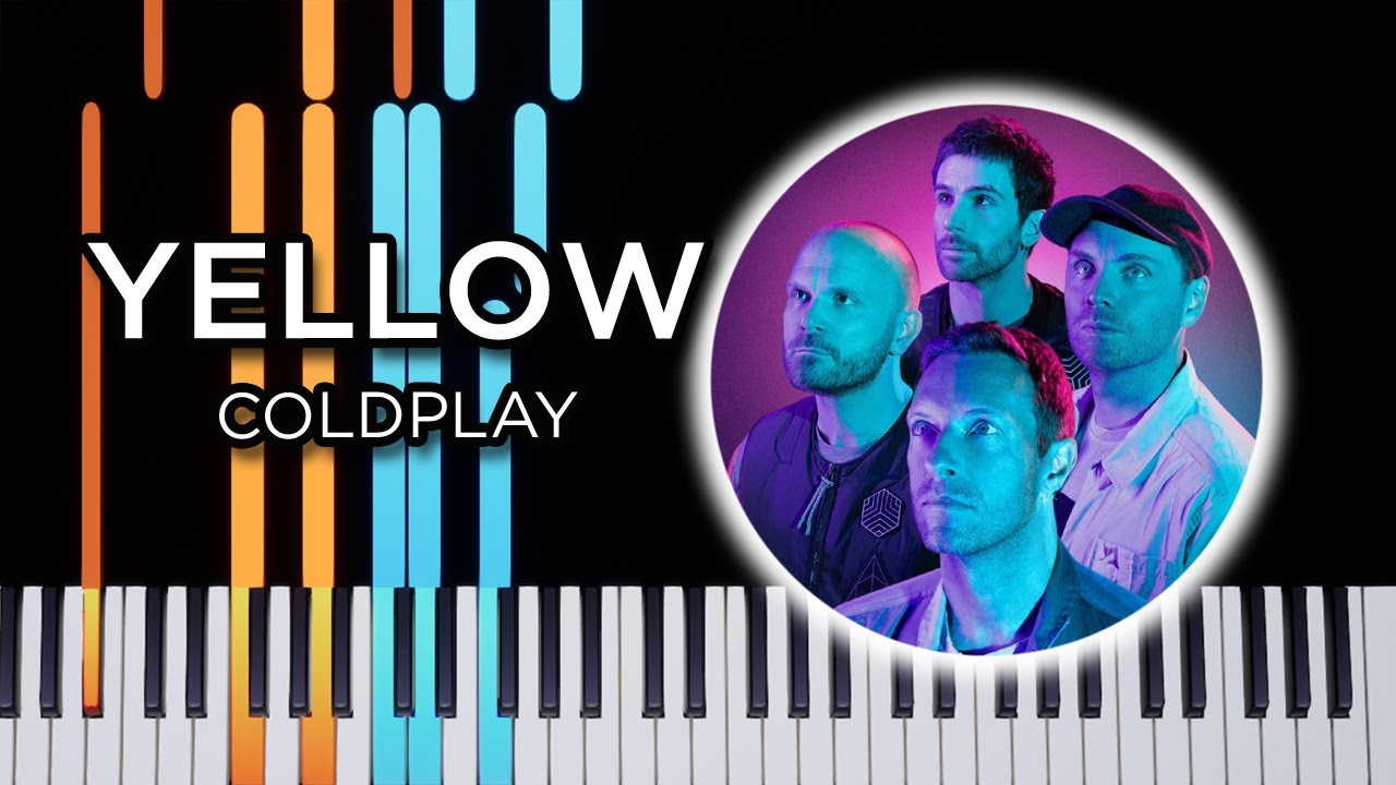 Yellow (Coldplay) - Piano Tutorial - YouTube