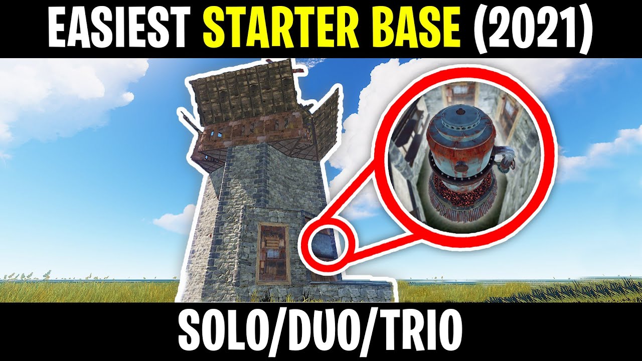 Rust - The Solo/Duo/Trio Rust Base DREAM - Rust Base Building - YouTube