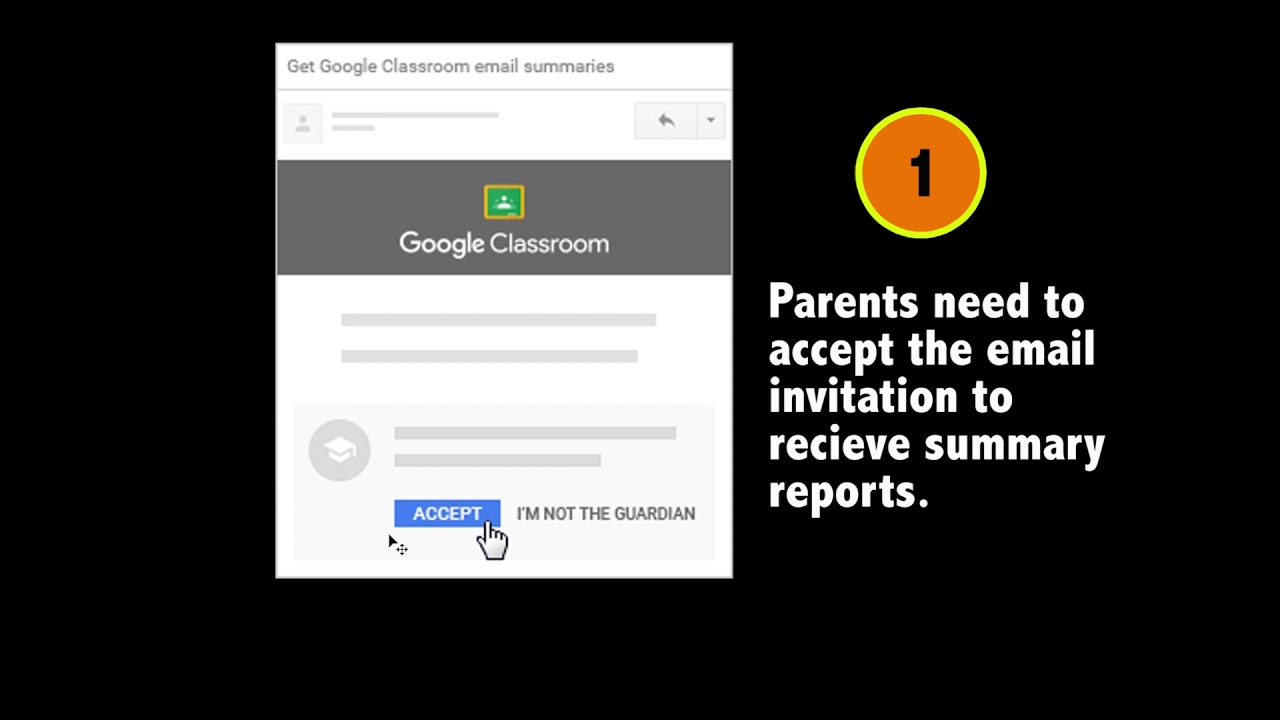 Google Classroom-Parent Email Summary - YouTube