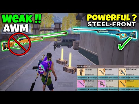 Playing without Armor | Only Steel Front P-90 & AWM domination | PUBG ...