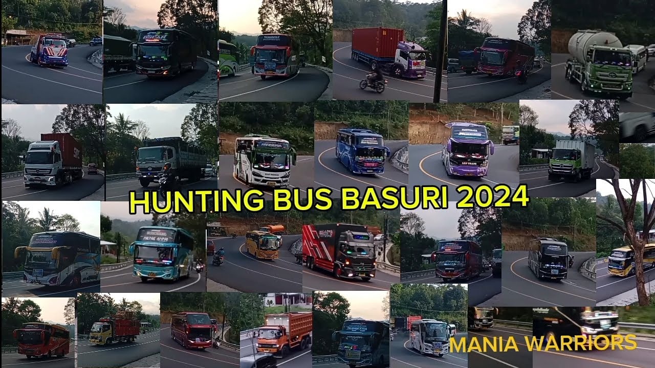 HUNTING BUS BASURI 2024 SORE - YouTube