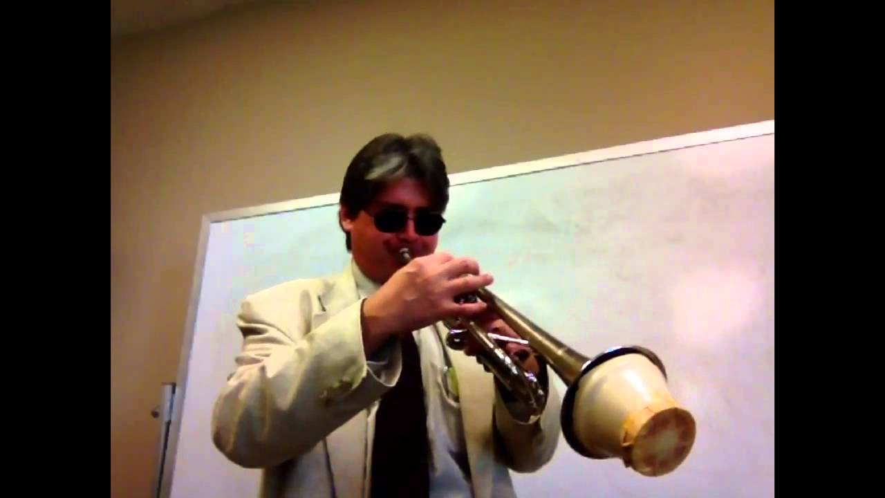 How To Modify A Trumpet Sound - YouTube