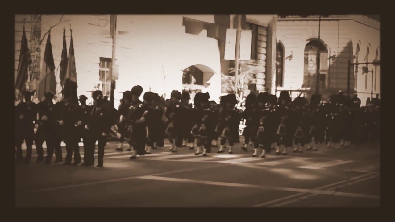 Cleveland Police Bagpipe Band - 2015 St. Patty's Day Parade - YouTube