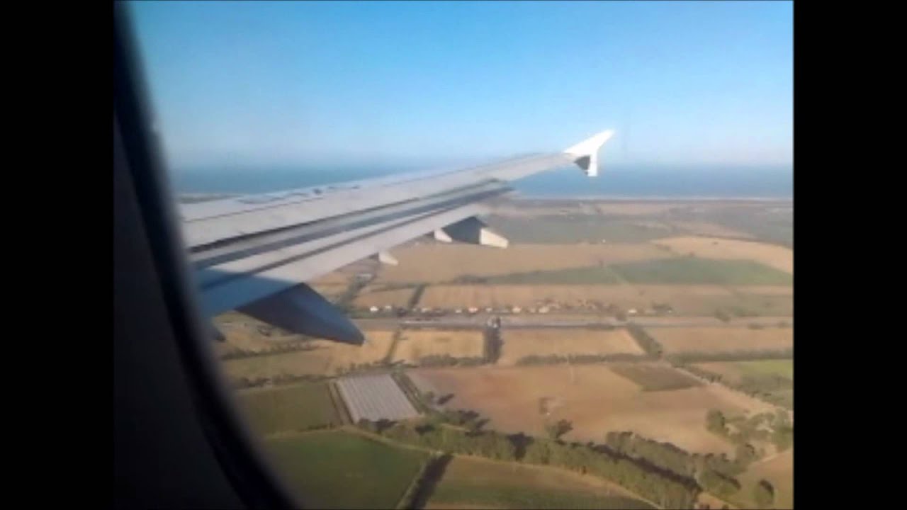 Flight Brussels-Rome Alitalia Airbus A321-112 - YouTube