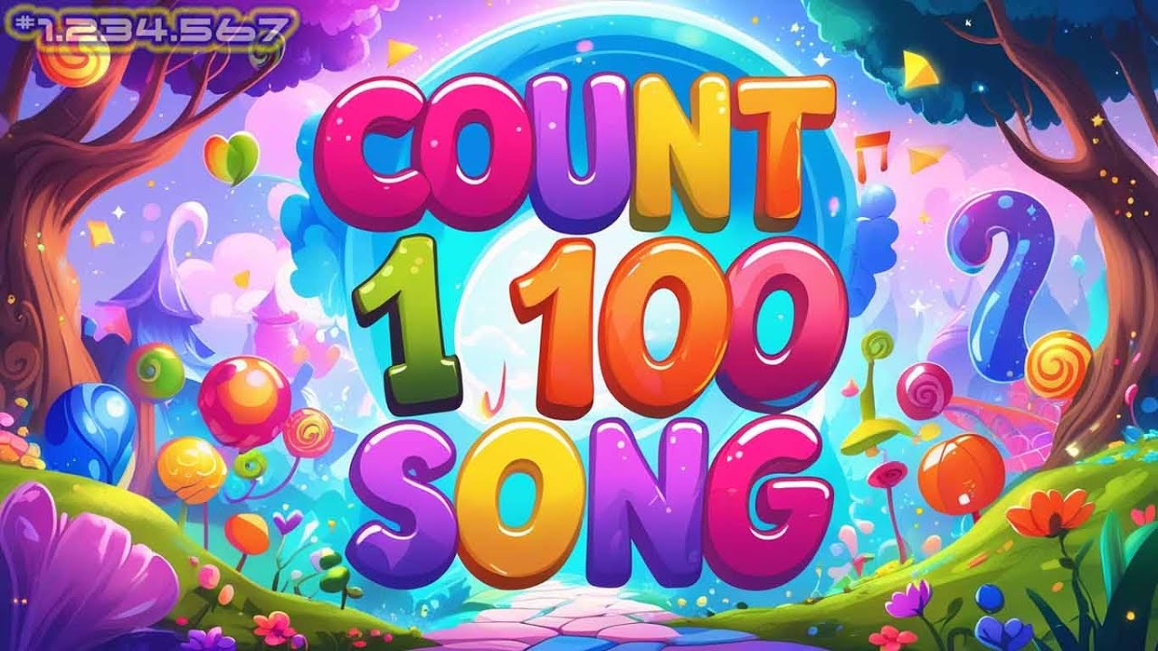 1 to 100 counting for kids | Numbers Song 1-100 | Counting from 1 to ...