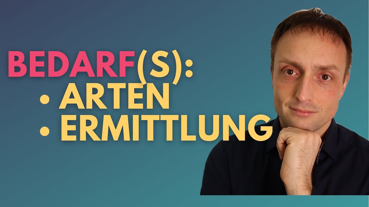 Bedarfsermittlung in der Supply Chain | Bedarfsarten - YouTube