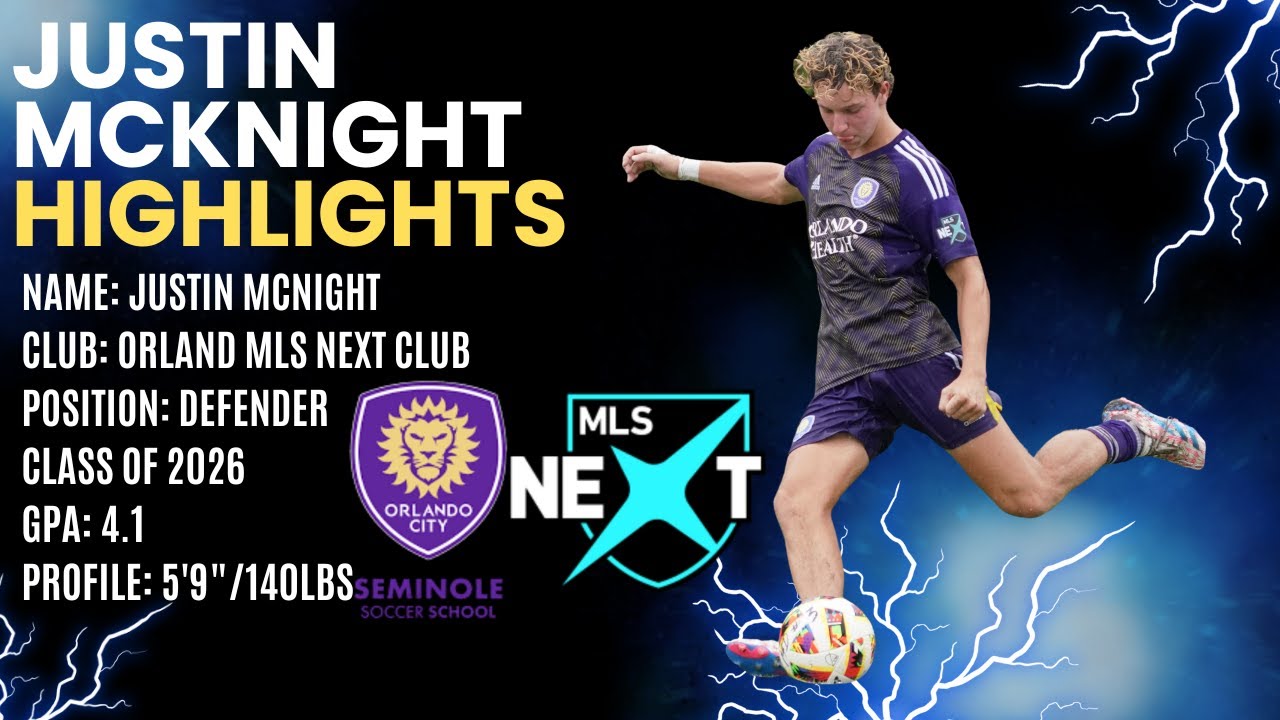 Justin McKnight Highlights 2024 Season - YouTube