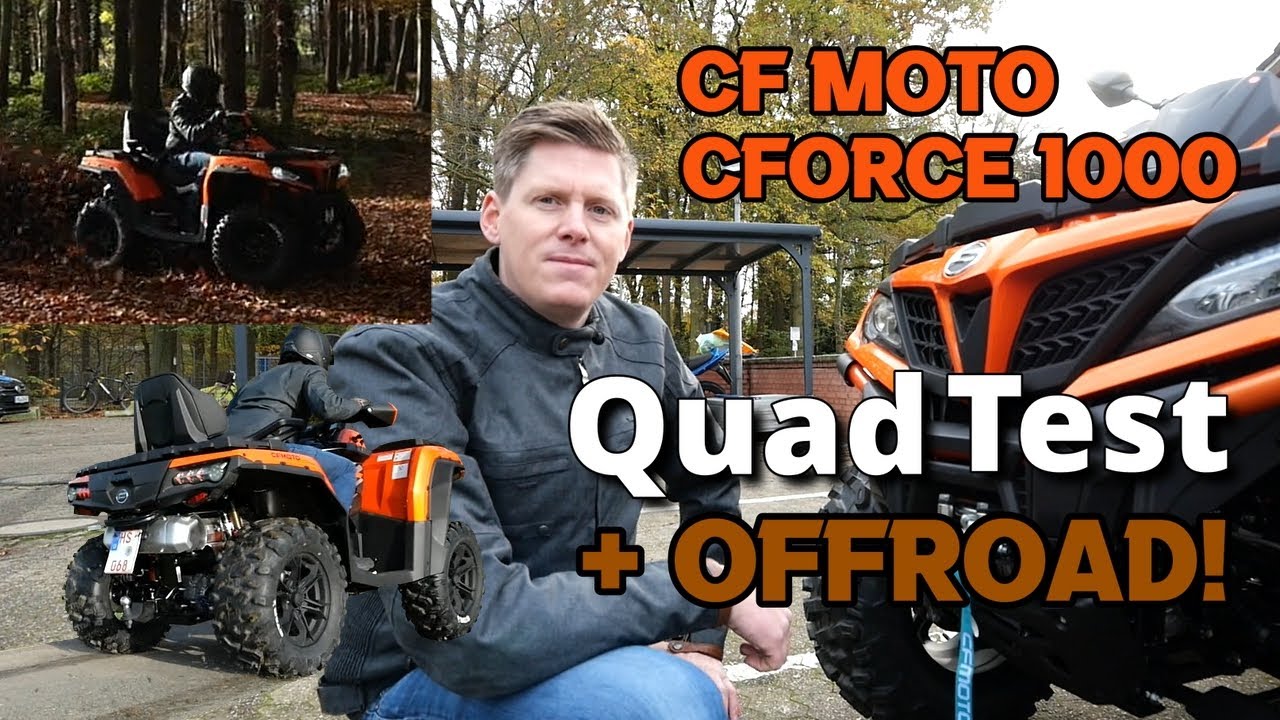 CF Moto CForce 1000 | Quad Produktvorstellung | Offroad Test | Quadporn ...