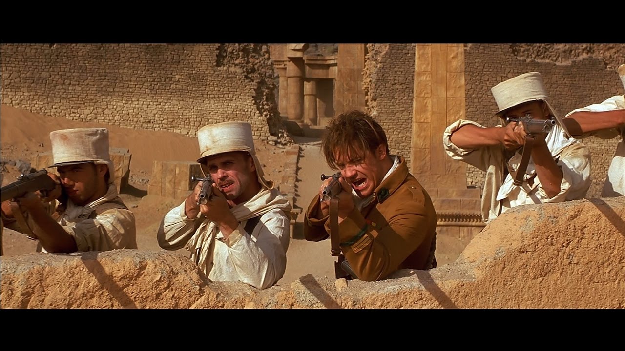 The Mummy 1999 French Foreign Legion vs Tuareg guerrillas - YouTube