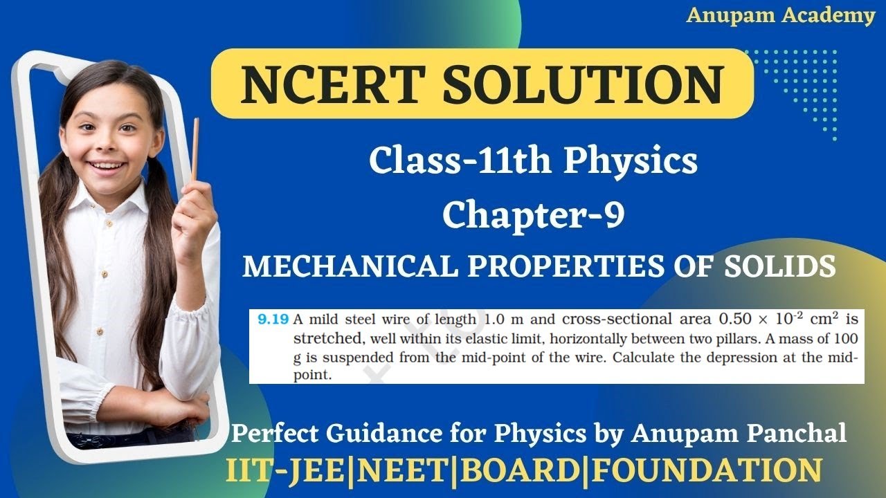 EXERCISE 9.19 || NCERT Solutions for Class 11 Physics Chapter 9 ...