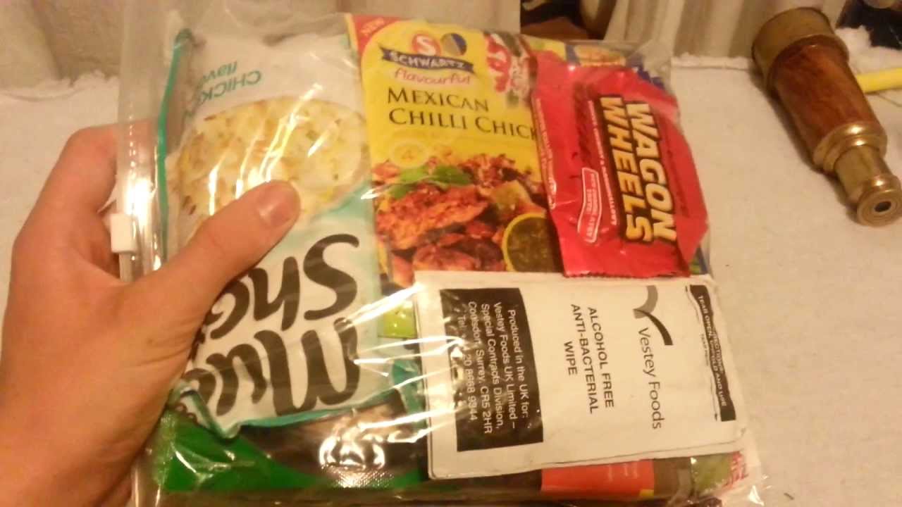 Homemade MRE'S menu A and B - YouTube