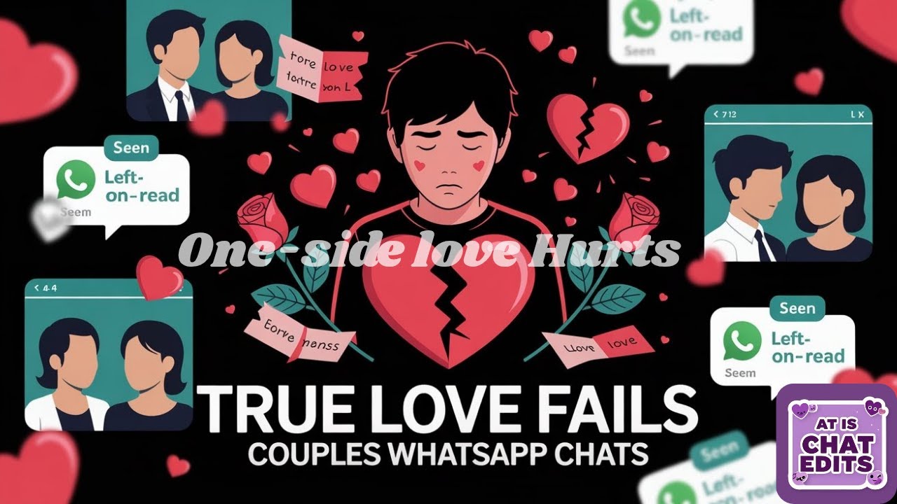 One side love 💖|True Love hurts ️‍🩹|Broken Love|💔Sad Couples whatsapp ...
