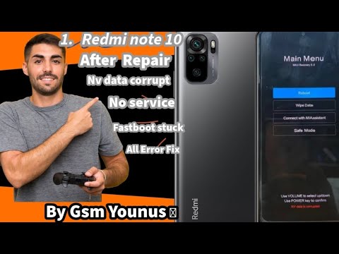 Redmi Note 10 IMEI Repair Hardware Must Dual Sim Nv data corrupted ...