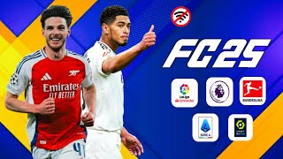 Fifa 14 Mod Fc 25 Android Offline New Kit Latest Transfers 2025 Real ...