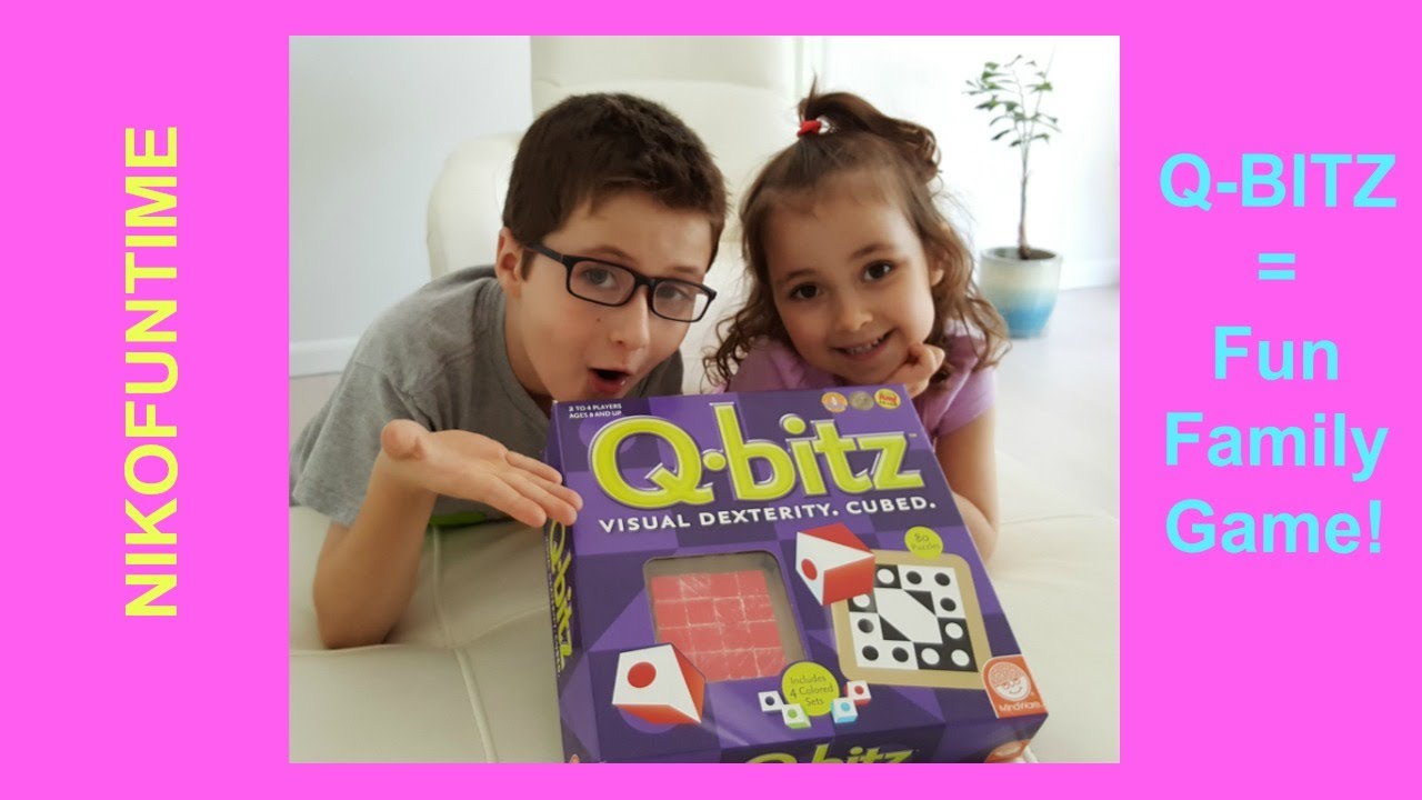 LET'S PLAY Q-BITZ ! Fun family game! - YouTube