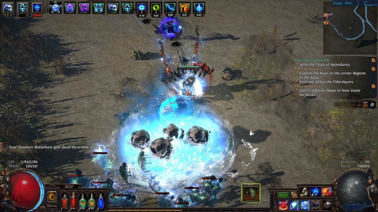 Storm Brand Build Path of Exile Fields T2 Map in 3 9 Metamorph - YouTube