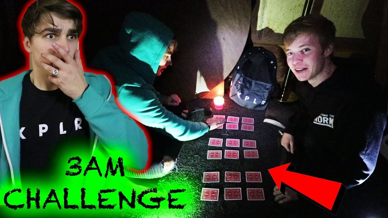 THE CARD GAME at HAUNTED QUEEN MARY SHIP | 3am Challenge | Sam Golbach ...