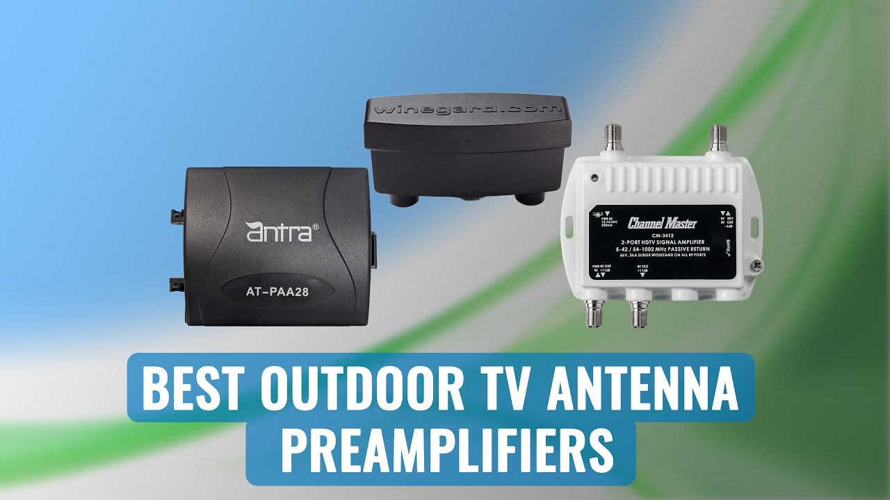 Best Outdoor TV Antenna Preamplifiers in 2021 - YouTube