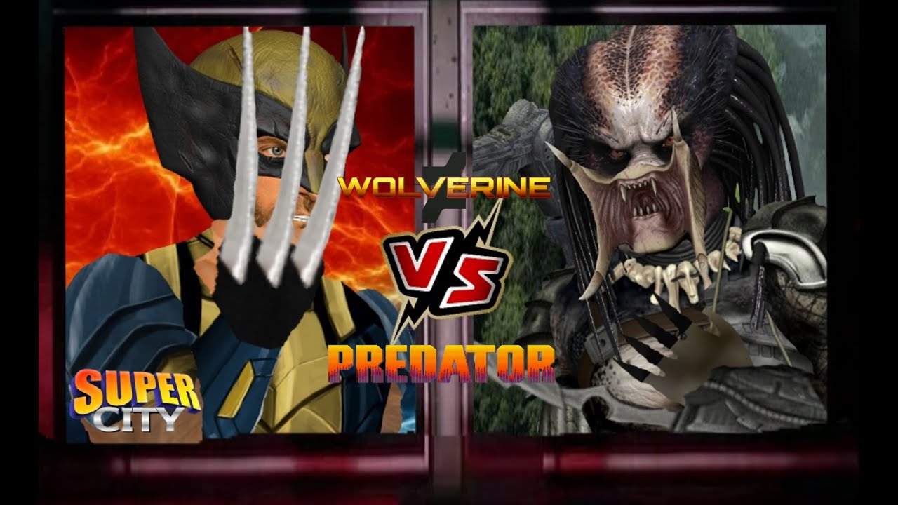 Wolverine Vs Predator (Supercity) Animated short film (Vs Battle season ...