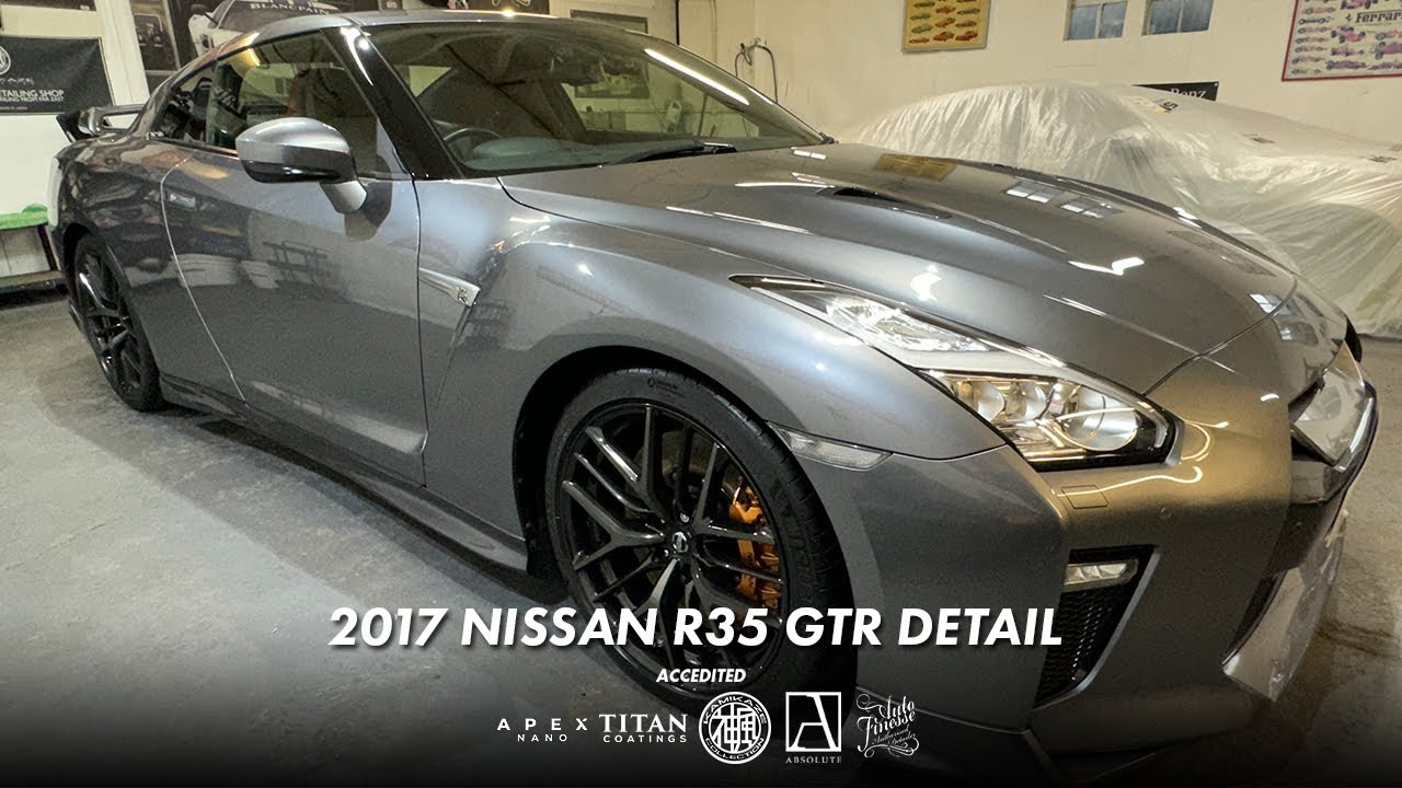 OFFSET DETAILING IN ESSEX 2017 NISSAN R35 GTR STAGE 4 DETAIL - YouTube
