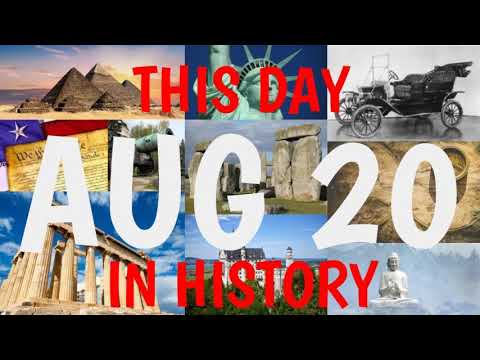 August 20 - This Day in History - YouTube