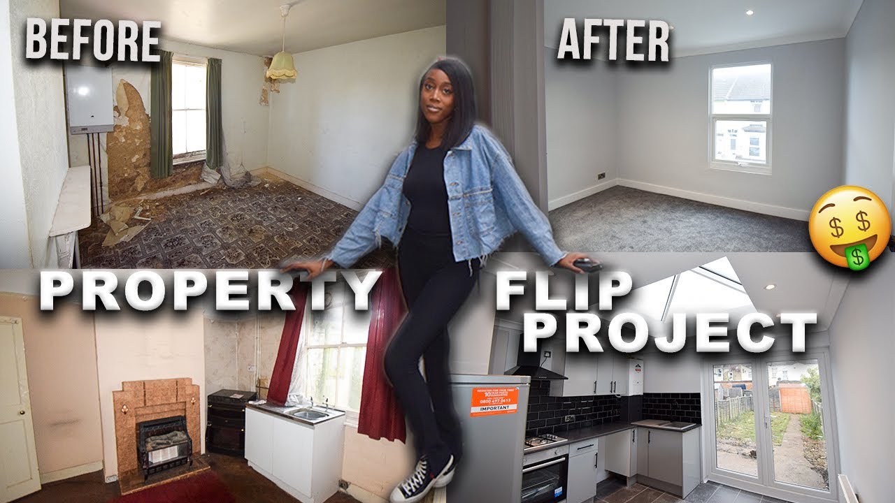 BEFORE & AFTER UK PROPERTY FLIPPING PROJECT | House Renovation Tour ...