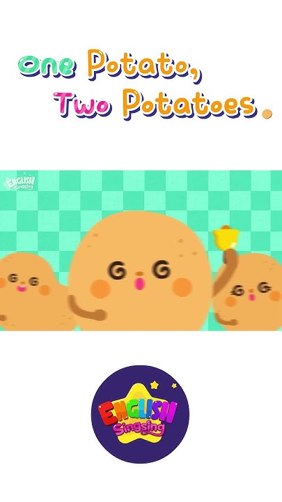 One potato, two potatoes - Nursery Rhymes - Animation Kids song with ...