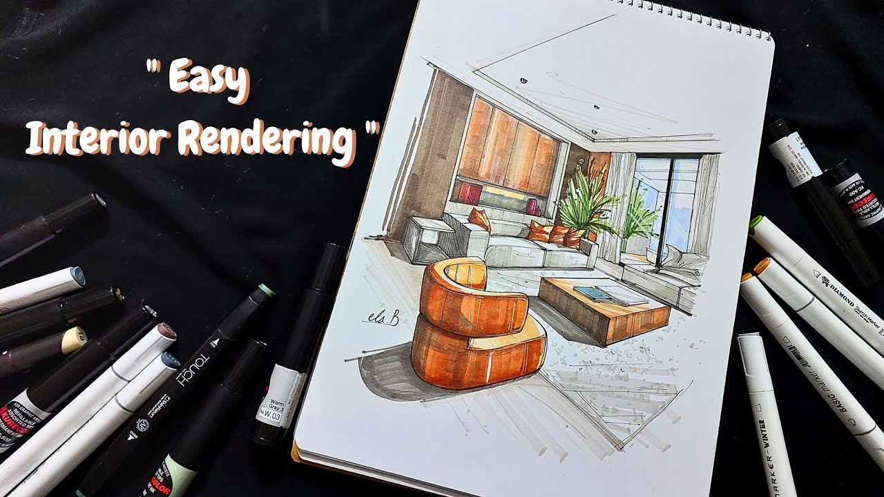 Interior Design Rendering Made Easy! (Step by Step Guide)🎨 🏼 - YouTube