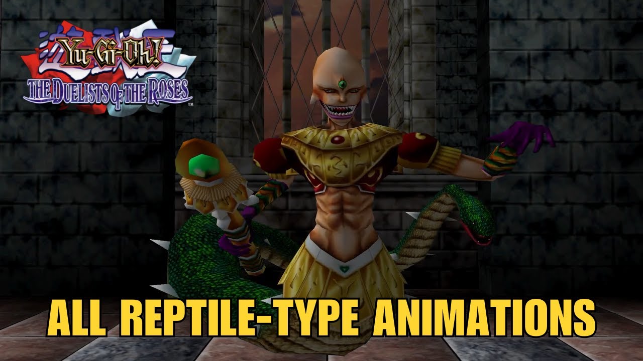 All 13 Reptile-Type Attack Animations [4K] - Yu-Gi-Oh! The Duelists of ...
