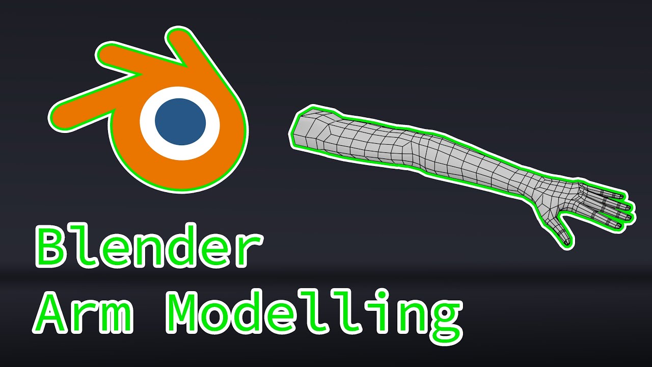 Blender Creating a Arm - Modeling Tutorial - YouTube