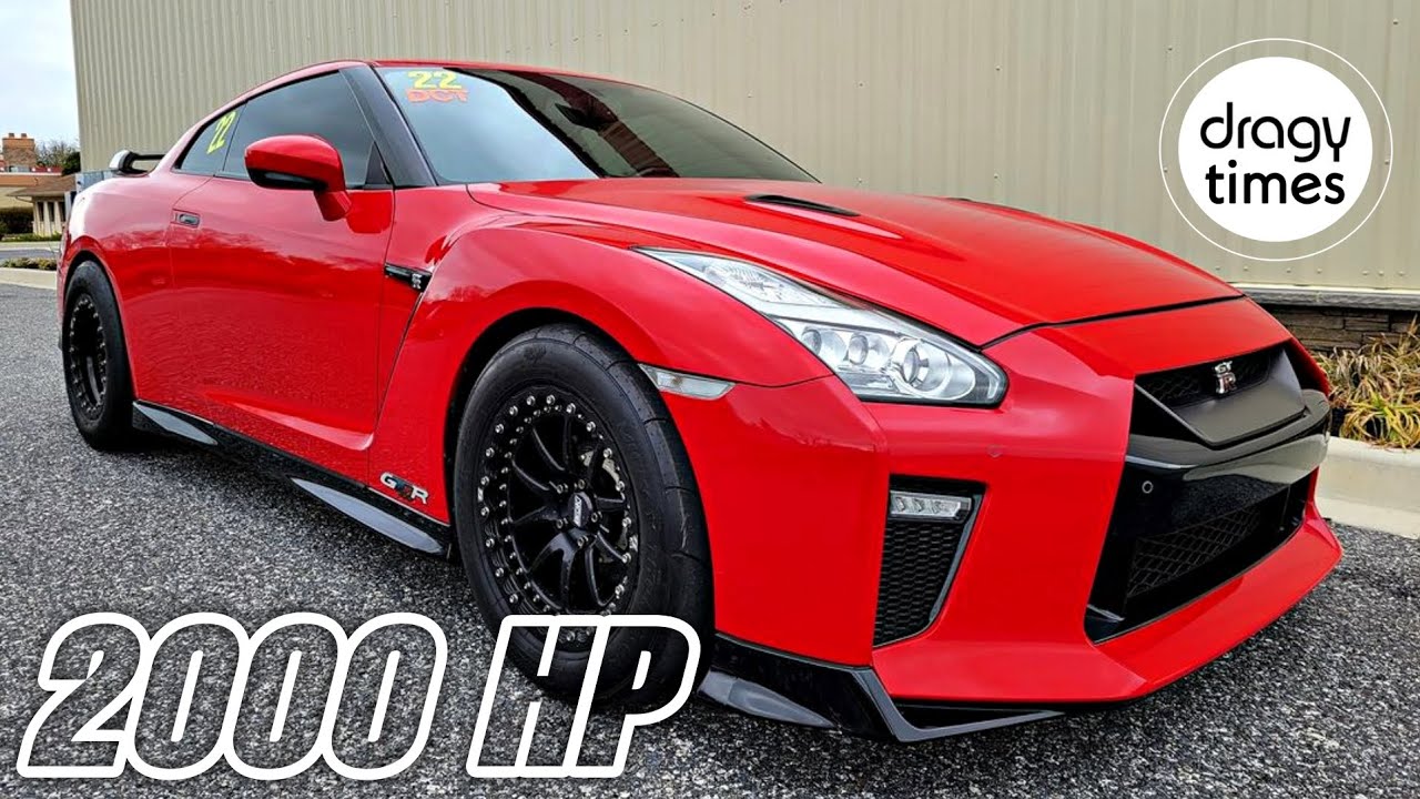 2000 HP Nissan GT-R R35 T1 Race | Acceleration from 100-200-200-250 Km ...