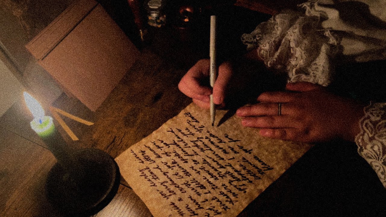 It’s 1840 and we are up late writing letters to our long lost lovers ...