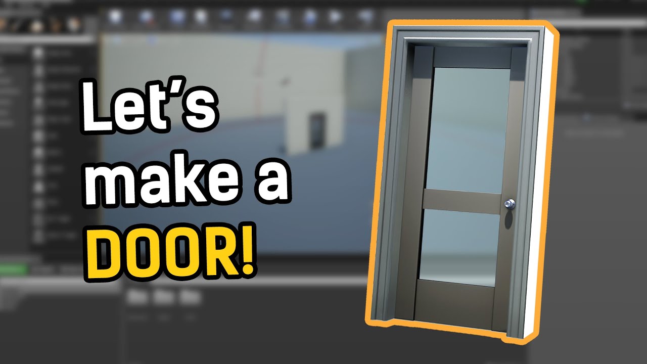 [UE4] Creating a multiplayer ready DOOR system in Unreal Engine! - YouTube