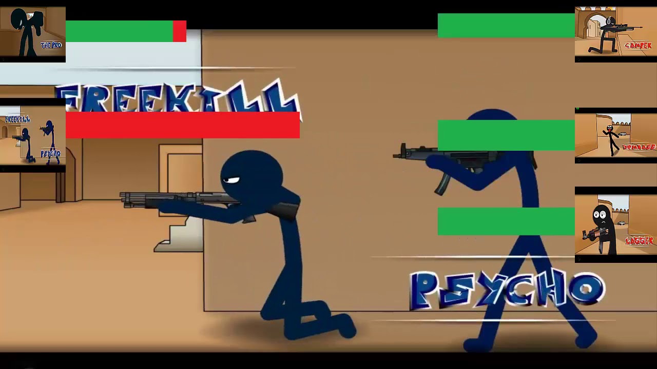 Counter Strike 1 6 DeDust2 Animation With Health Bars - YouTube