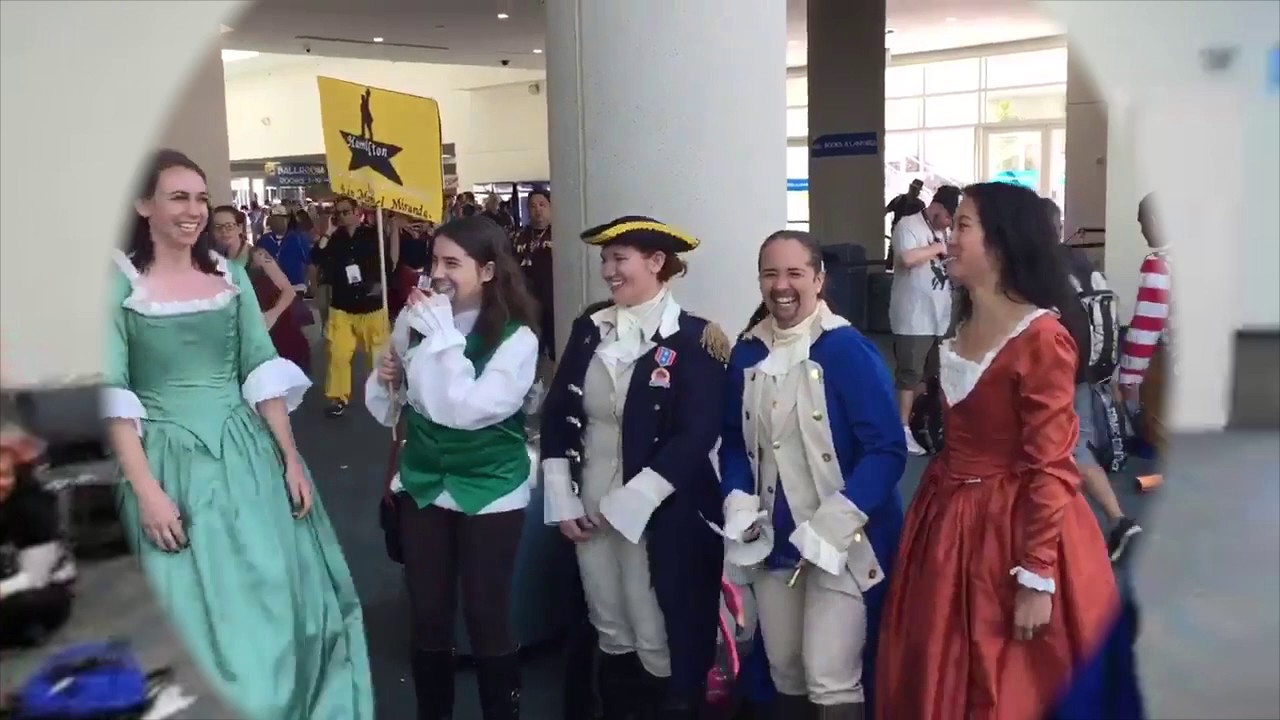 Hamilton Cosplay - YouTube