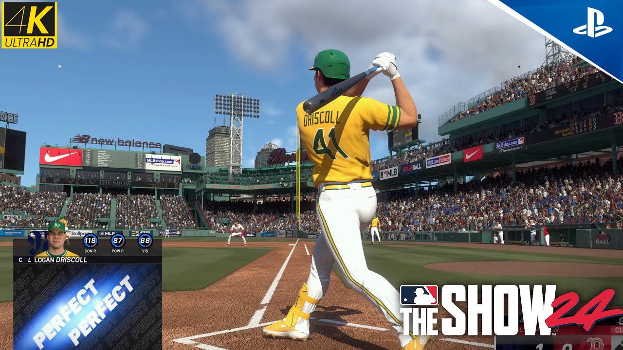 MLB The Show 24 | PS5 | Conquest 3 inning | vs Redsoxs | 4K | Game Play ...