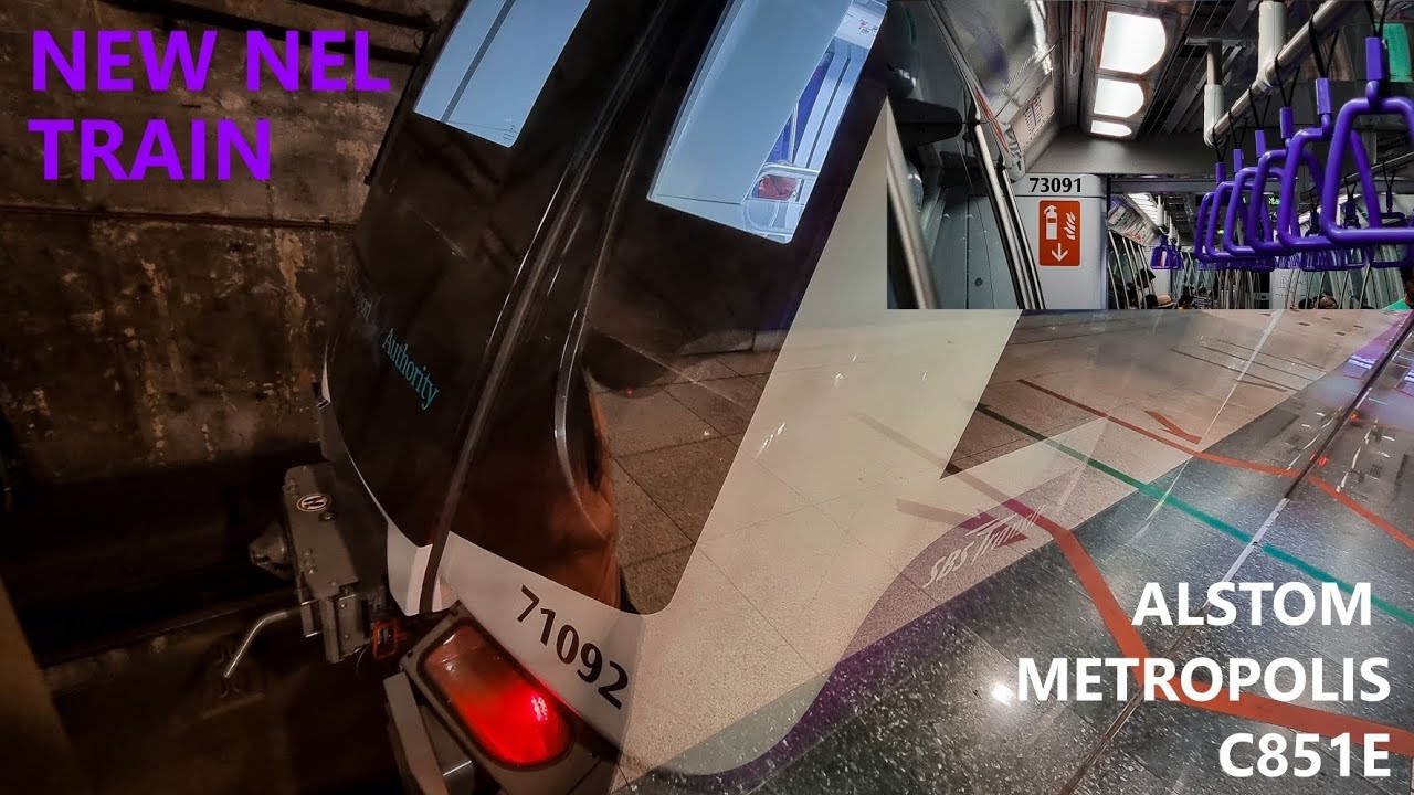 [NEW NEL TRAIN] SBST Alstom Metropolis C851E – 7091/7092 - YouTube