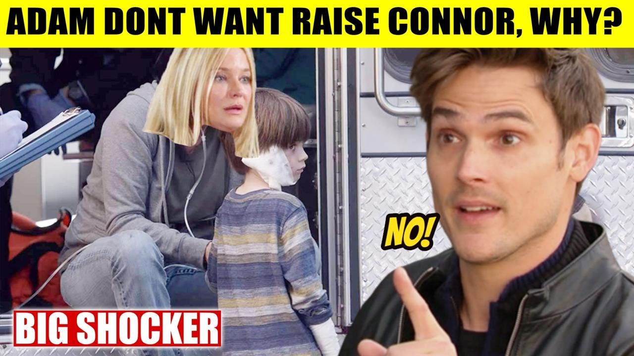 CBS Young And The Restless Adam doesn't want to raise and abandon ...