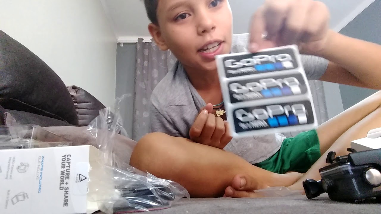 Umboxing da minha Go pro hero+ - YouTube
