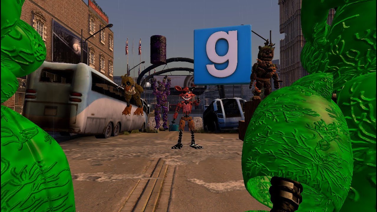 GMOD fnaf / Fnaf zombies [Part 2] - YouTube