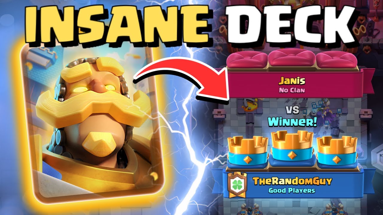The BEST Hero Knight Deck in Clash Royale! - YouTube