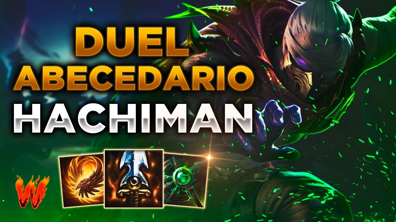 HACHIMAN, SUERTE QUE SOMOS ADC - Warchi - Smite Master Duel Abecedario S11 - YouTube