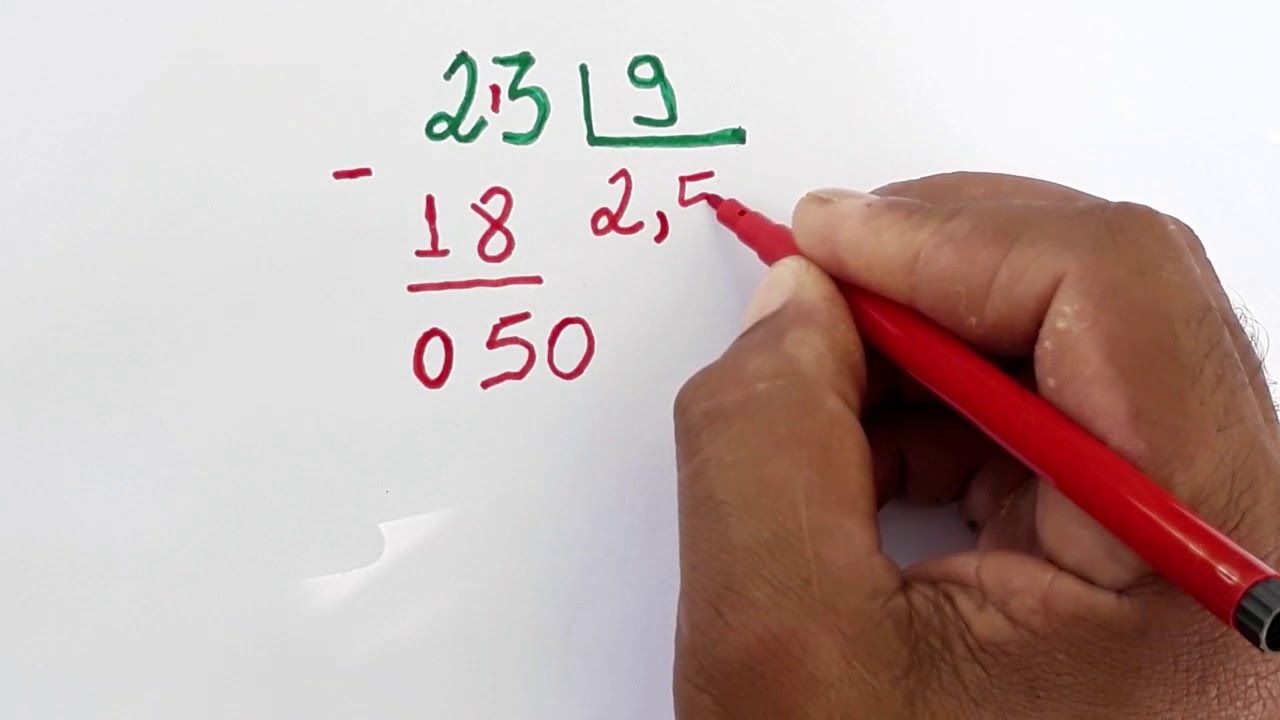 Divisão e dízima Periódica - YouTube