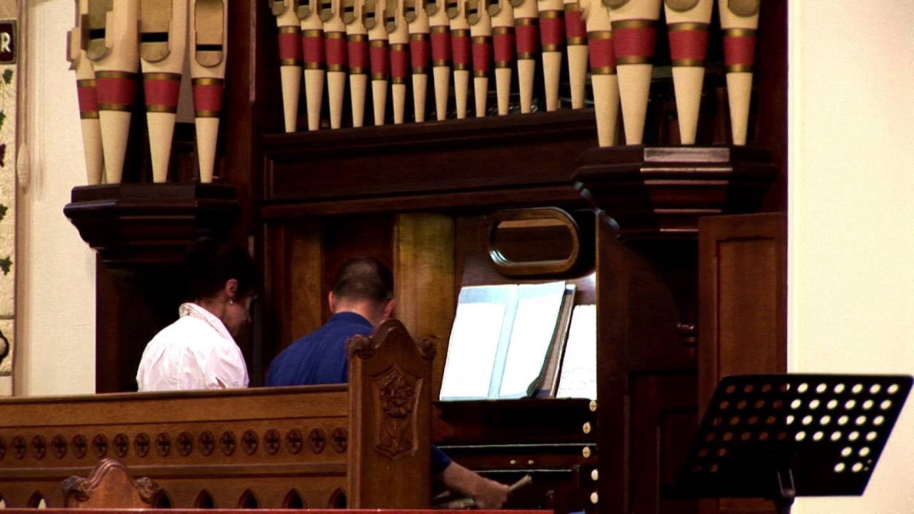 David Currow Organ sonata No 1 in F Minor - Felix Mendelssohn Toccata ...