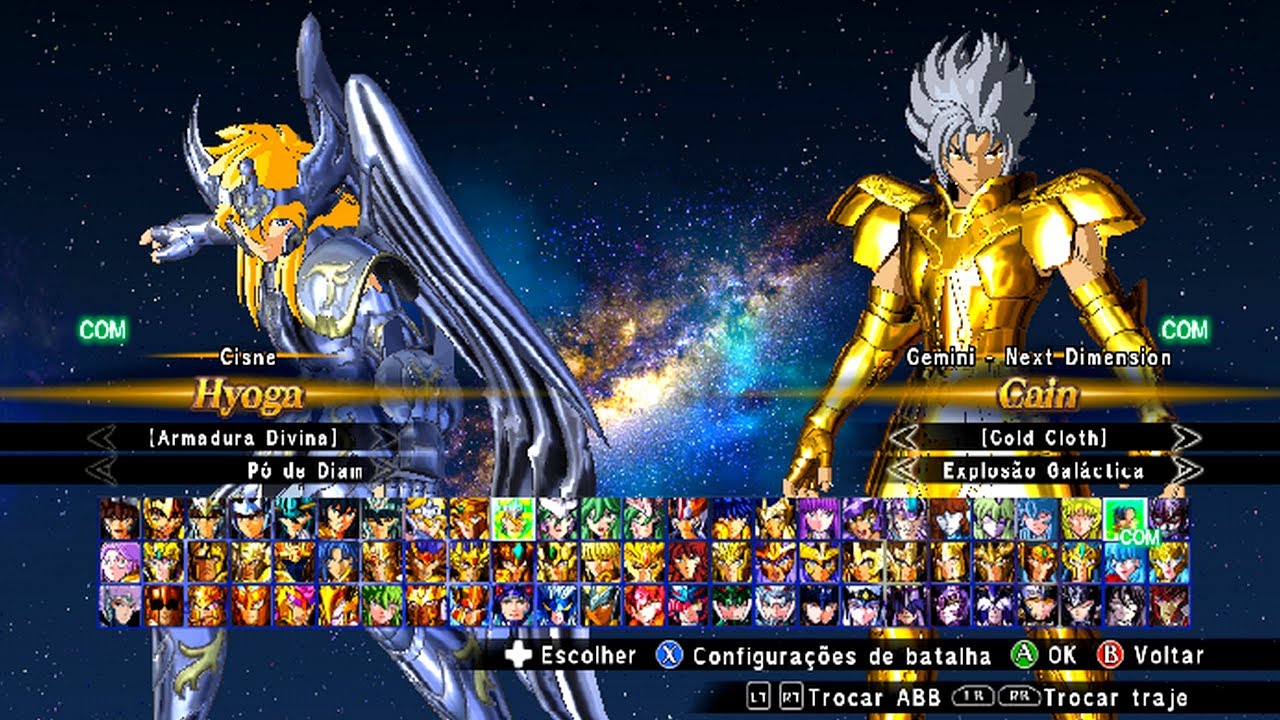 Hyoga Armadura divina |V.S| Cain de Gemini | Saint Seiya Soldiers Soul ...