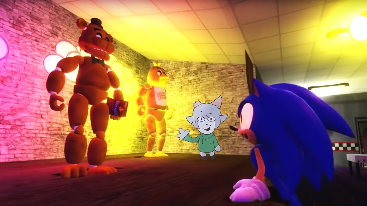SONIC en Five Nights at Freddy's! - YouTube