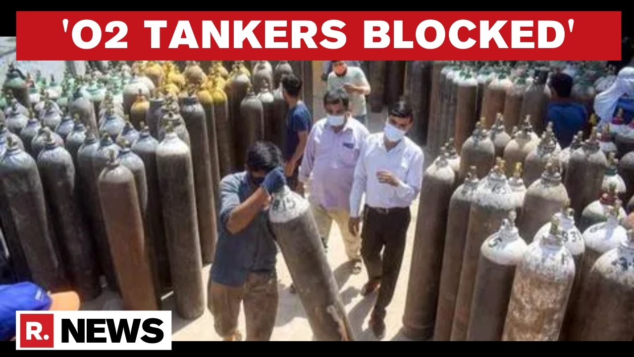 4 Oxygen Tankers With Haryana Number Plate Blocked In Rajasthan Inox 4-oxygen-tankers-with-haryana-number-plate-blocked-in-rajasthan-inox