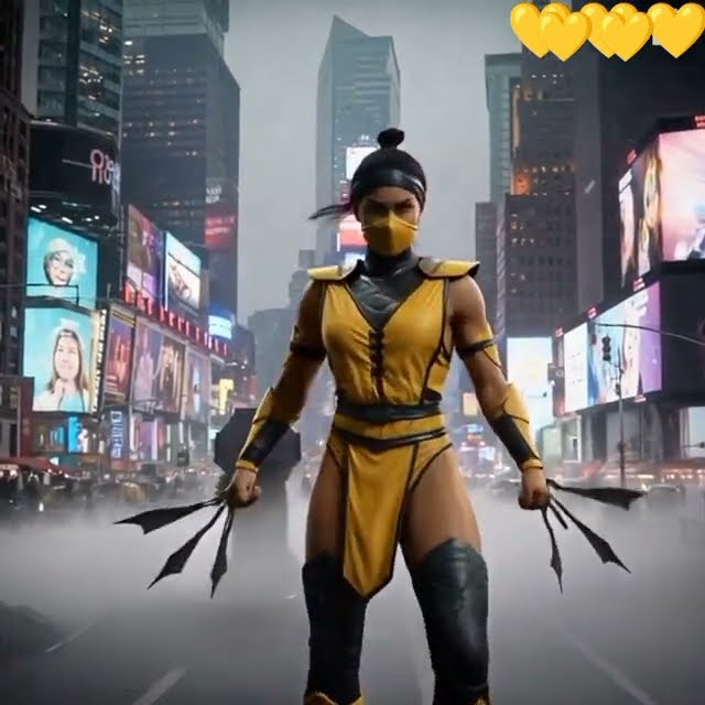 Kitana in Yellow Dress #kitana #mortalkombat11ultimate #viral #trending ...