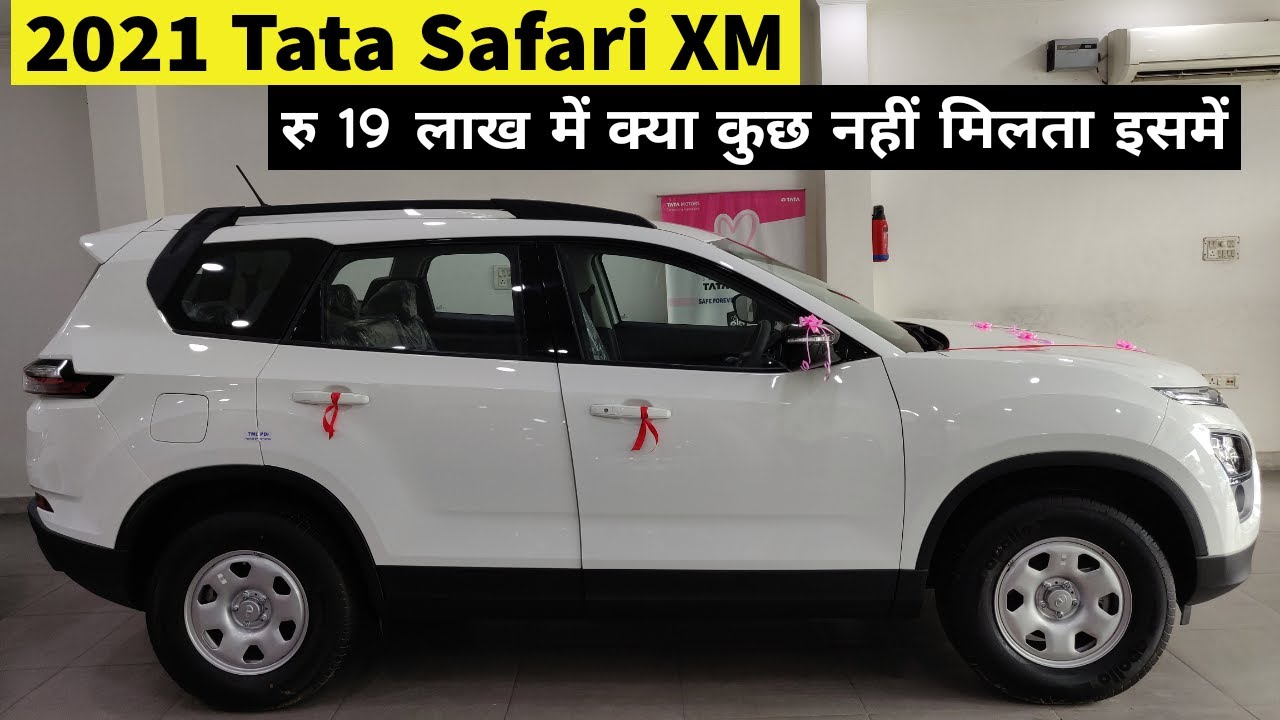 2021 Tata Safari XM Walkaround Review Interior Exterior Features On ...
