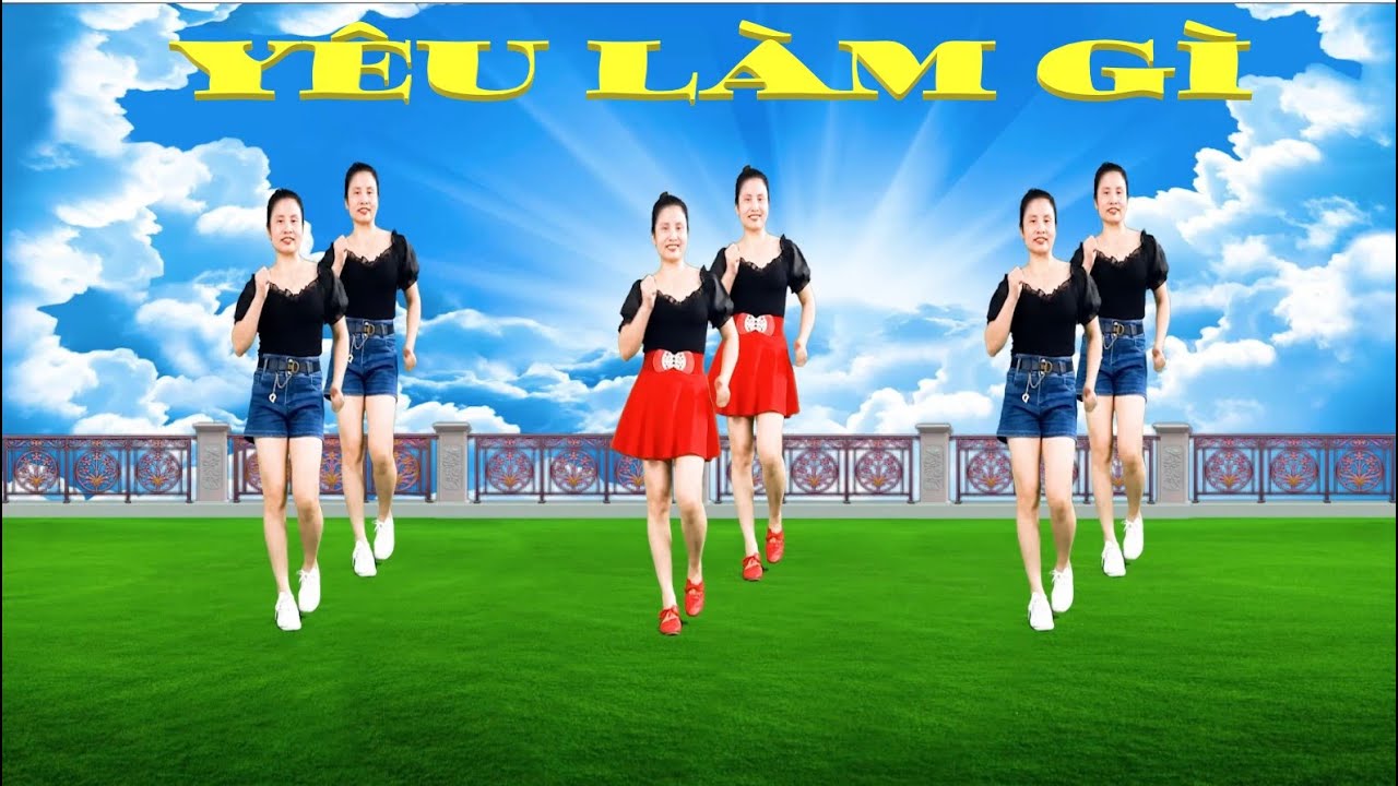 YÊU LÀM GÌ -REMIX/ NHẢY ZUMBA ĐẸP-NHẠC BỐC LỬA LUYỆN DÁNG ĐẸP MỖI NGÀY ...